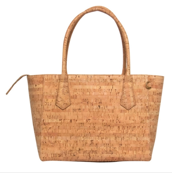 Dagne Dover | Bags | Dagne Dover Limited Edition Tan Cork Legend Tote ...